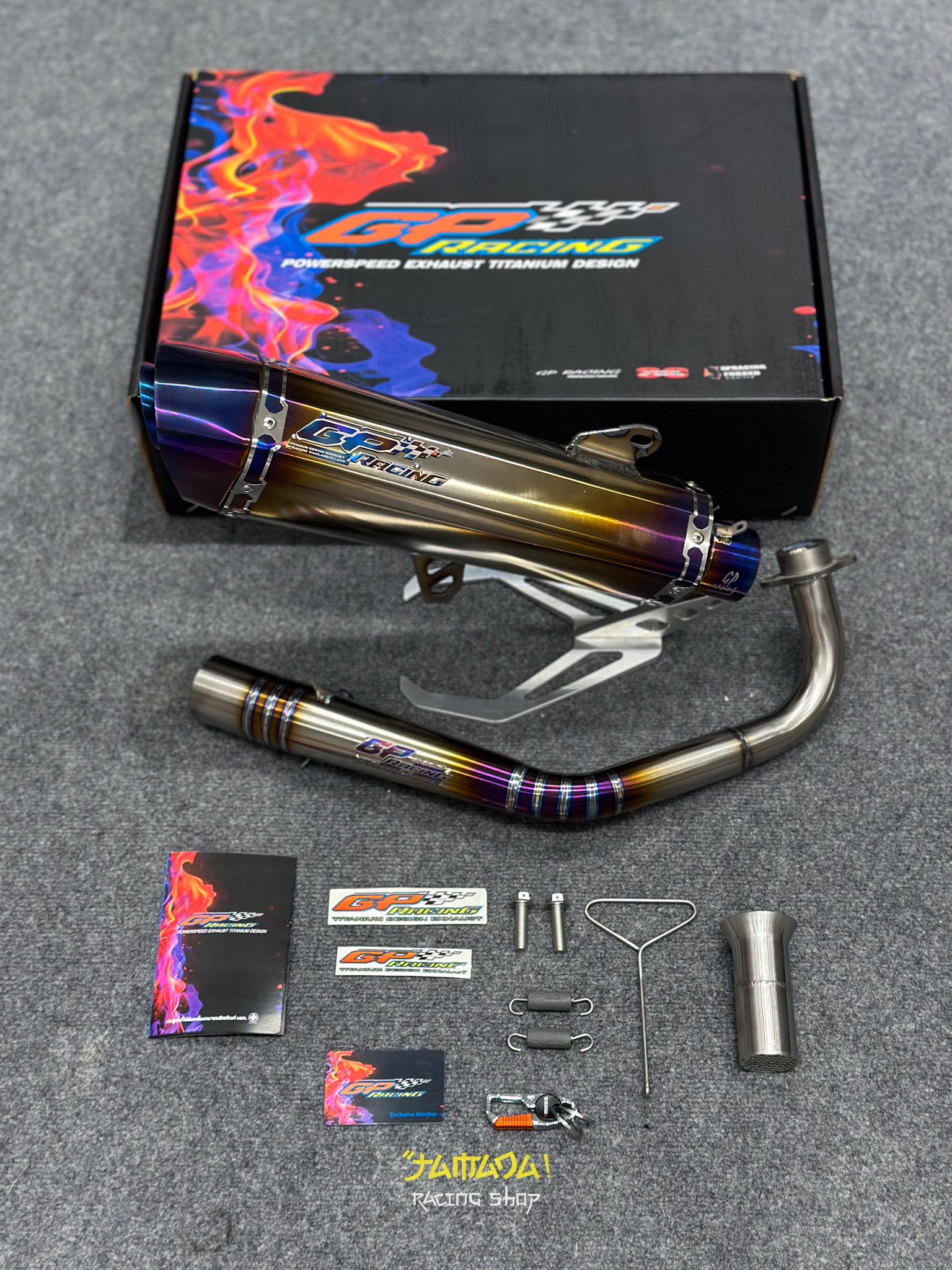 ท่อสูตร GP racing รุ่นAll new FORZA350 ระหว่างปี 2020-2023 - tamadaracing