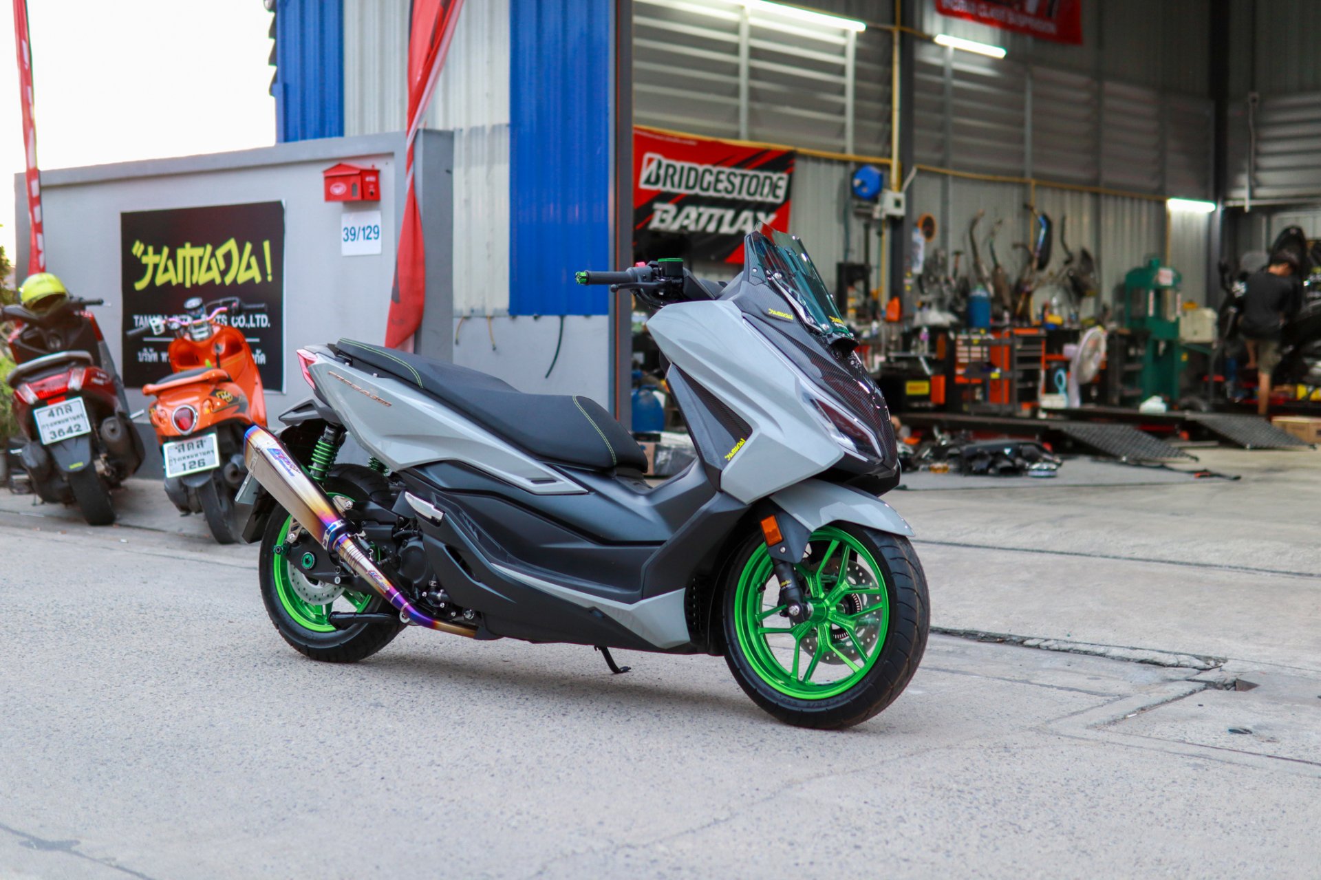 ท่อสูตร GP racing รุ่นAll new FORZA350 ระหว่างปี 2020-2023 - tamadaracing