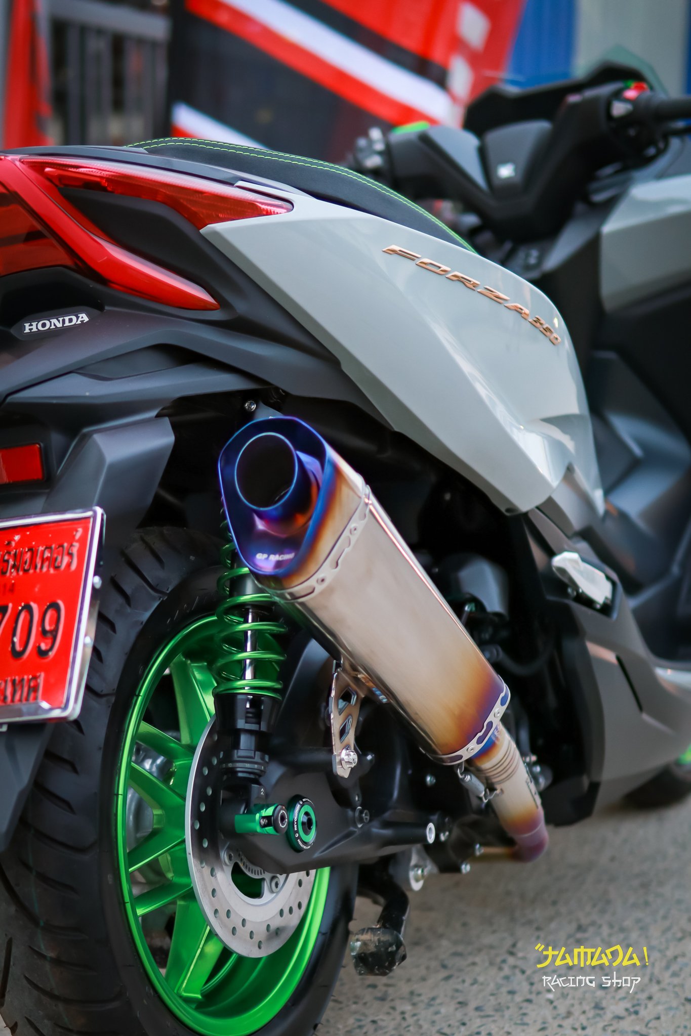 ท่อสูตร GP racing รุ่นAll new FORZA350 ระหว่างปี 2020-2023 - tamadaracing