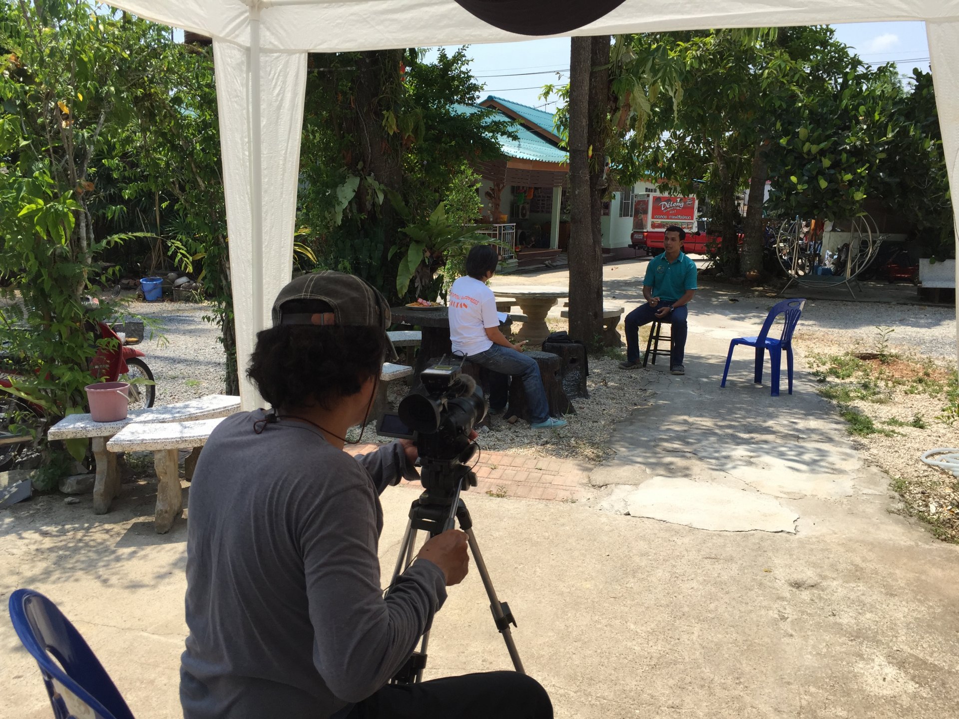 Filming on NBT channel