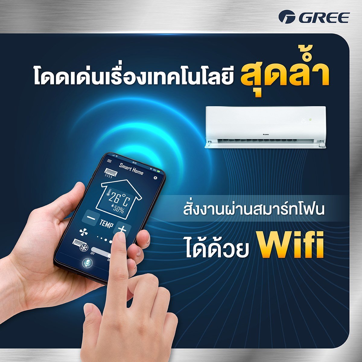 GREE แอร์กรี แบบติดผนัง รวมรุ่น