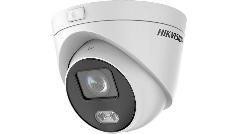 DS-2CD2347G1-LU Hikvision 4 MP ColorVu Fixed Turret Network Camera IP Camera CCTV Camera (2.8mm ...