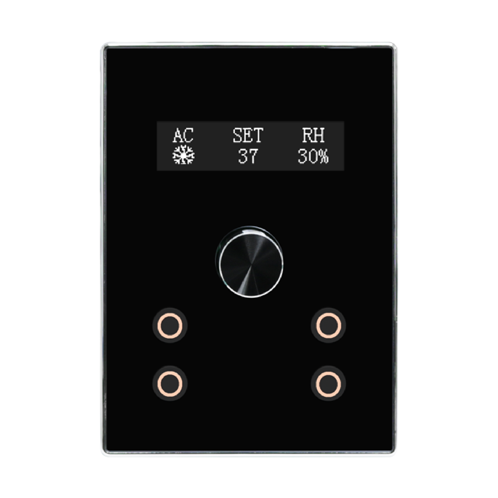 IO-AC-4G, TIS, IO Thermostatic Switch with 4 Buttons - IoT Smart ...