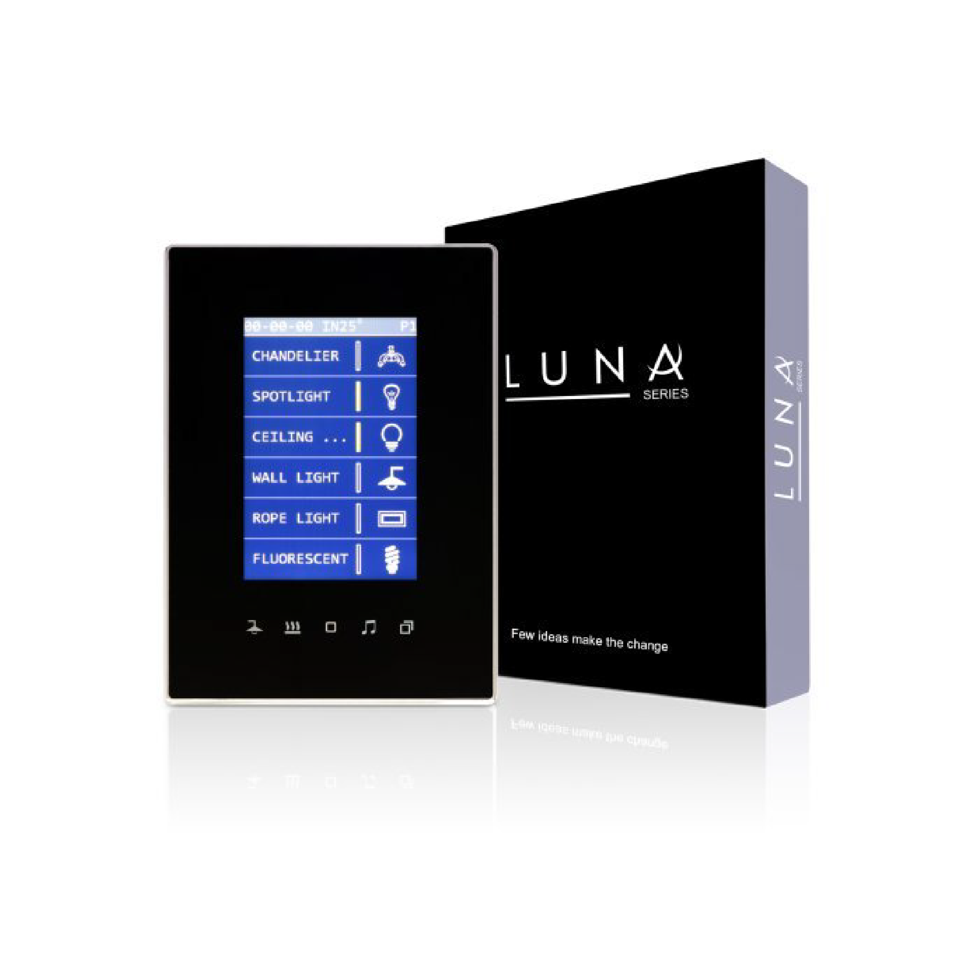 Luna-TFT43, TIS, Luna TFT 4.3” Touch Panel - IoT Smart Automation System