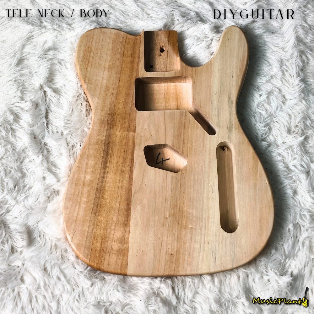 DIY กีตาร์ทรง Tele Neck / Body (ซื้อแยกชิ้นได้)