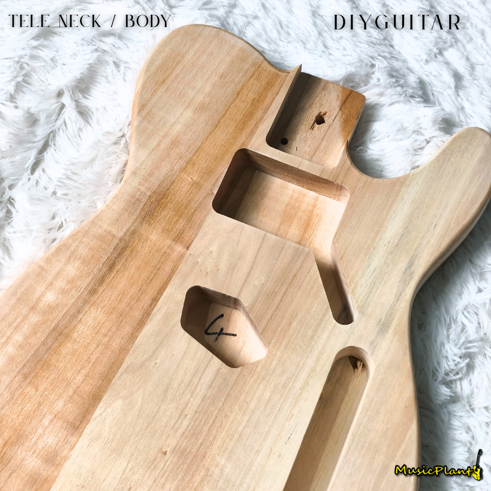 DIY กีตาร์ทรง Tele Neck / Body (ซื้อแยกชิ้นได้)