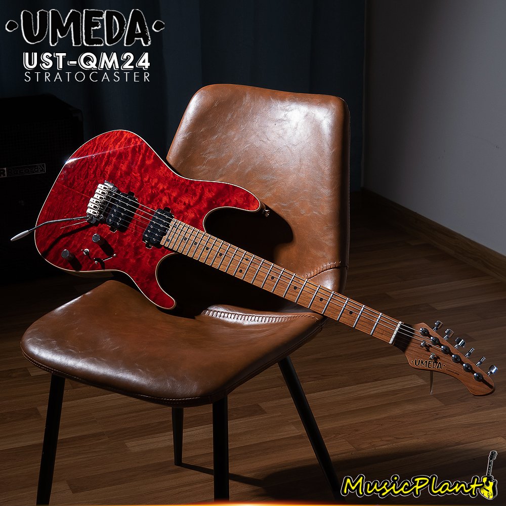 Umeda กีตาร์ไฟฟ้า รุ่น UST-QM24 - musicplant