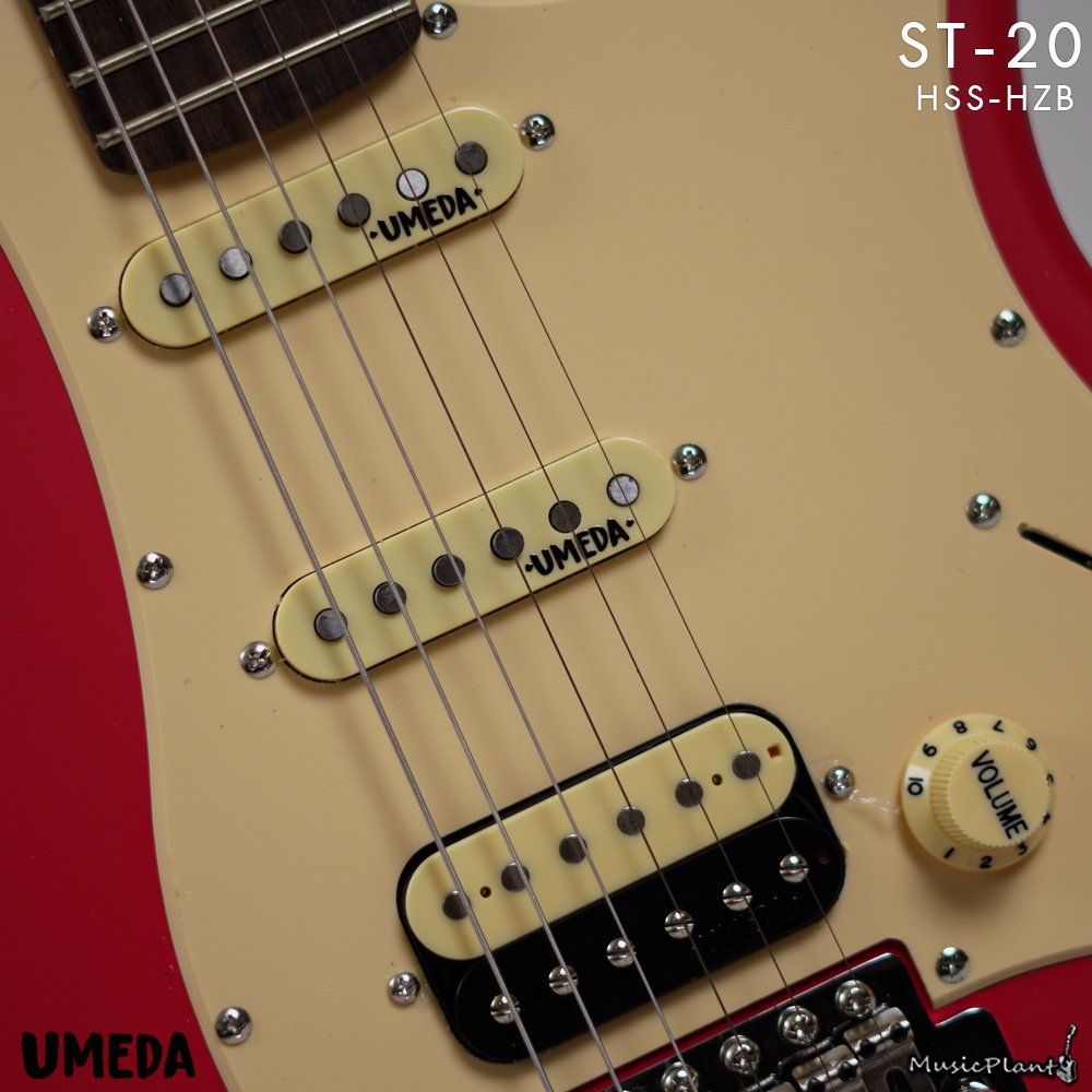 Umeda | ST-20-HSS-HZB / R - musicplant