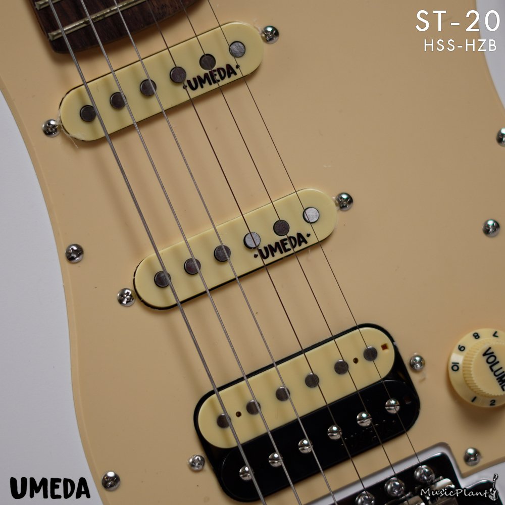 Umeda | ST-20-HSS-HZB / R - musicplant
