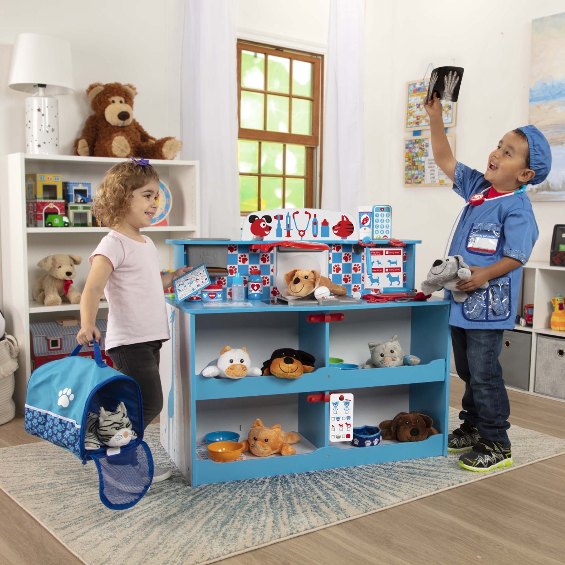 Melissa & Doug Animal Care Activity Center Vet รุ่น 31700 ชุดเคาท์เตอร์ ...