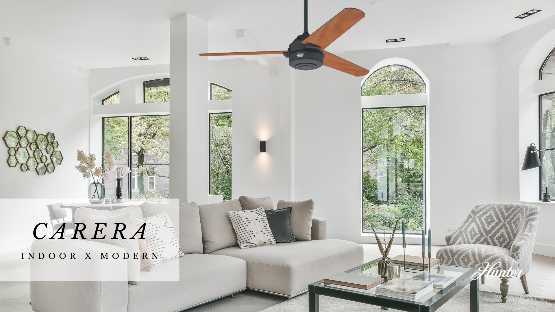 Hunter Modern Ceiling Fan - พัดลมเพดานโมเดิร์น