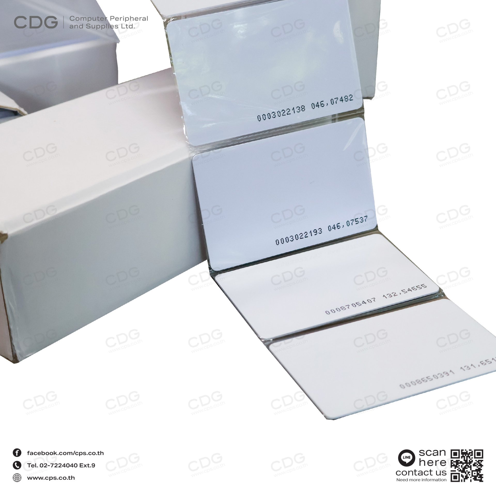 Proximity Card RFID 0.8 mm (thin card) frequency 125 KHz