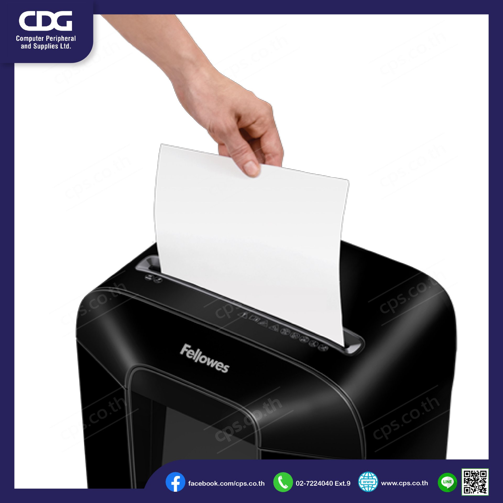 Fellowes Shredder Model LX85 Fine (Cross Cut) - cps