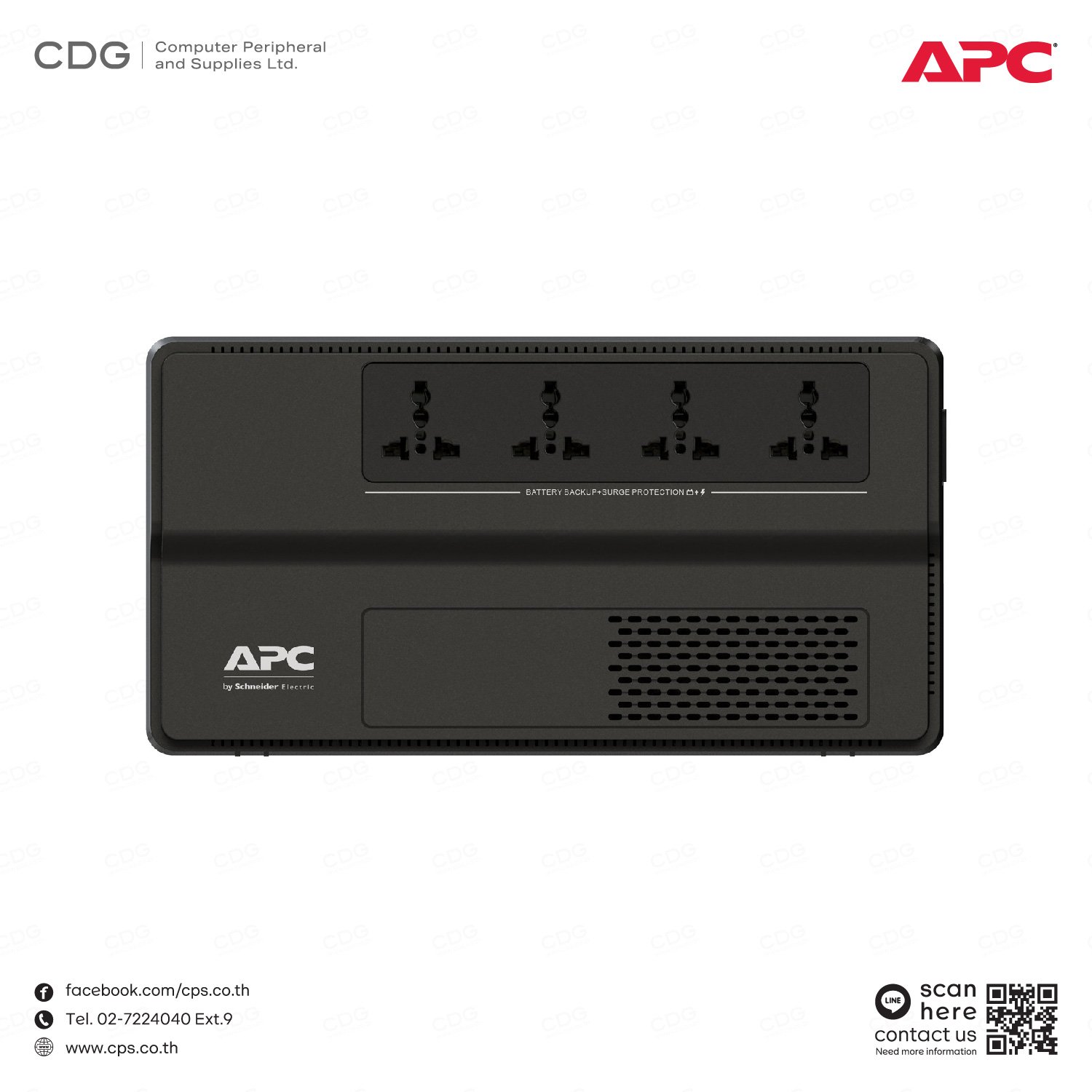 APC BV1000I-MST Easy UPS 1000VA/600W Power Supply