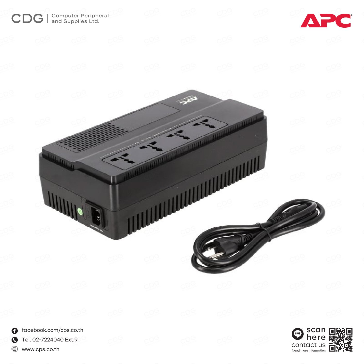 APC BV1000I-MST Easy UPS 1000VA/600W Power Supply