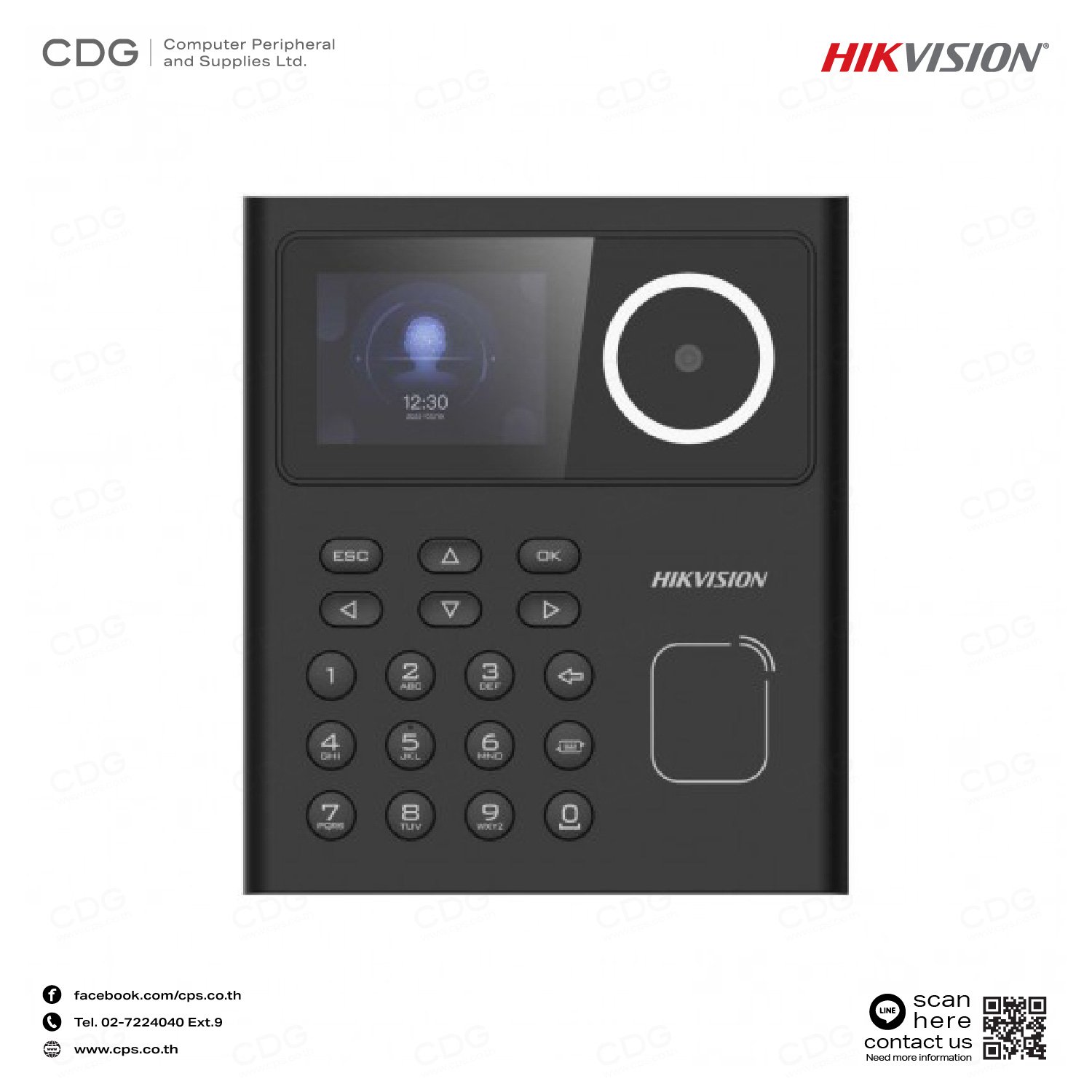 Hikvision DS-K1T320MFWX Face Recognition Terminals