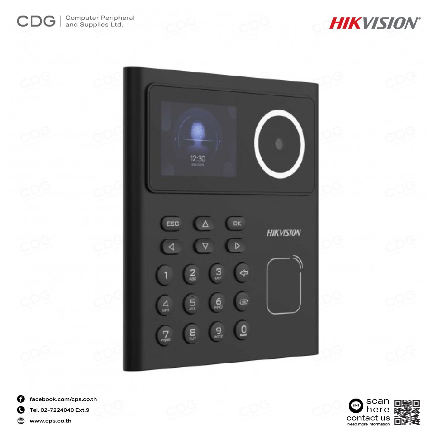 Hikvision DS-K1T320MFWX Face Recognition Terminals