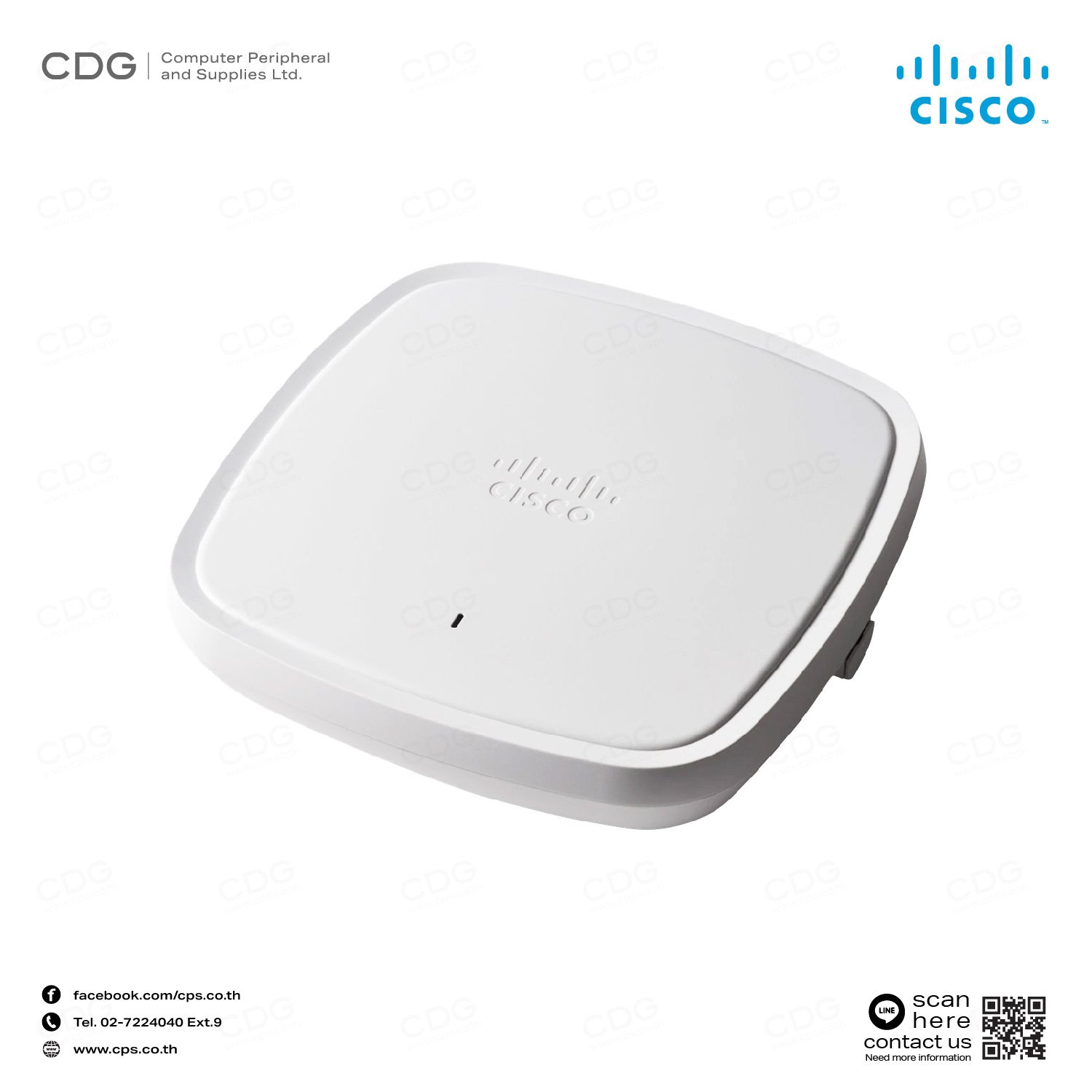 Cisco Catalyst 9105AX Series Access Points (แอคเซสพอยต์)