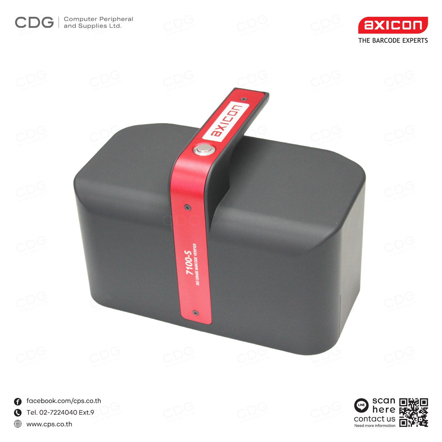 Axicon 7100S Barcode Verifiers High Speed Large Linear - cps