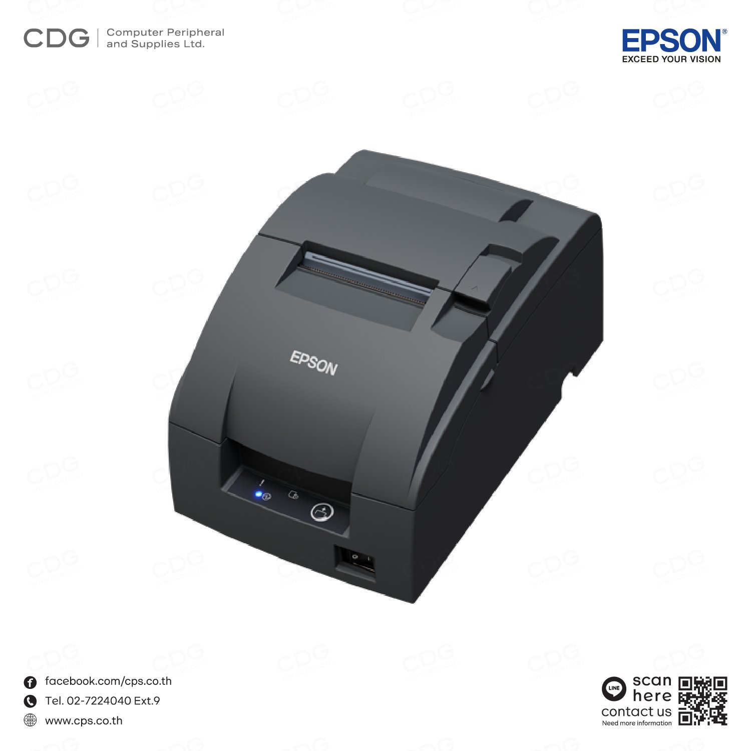 EPSON TM-U220IIA / TM-U220IIB / TM-U220IID Receipt Printer