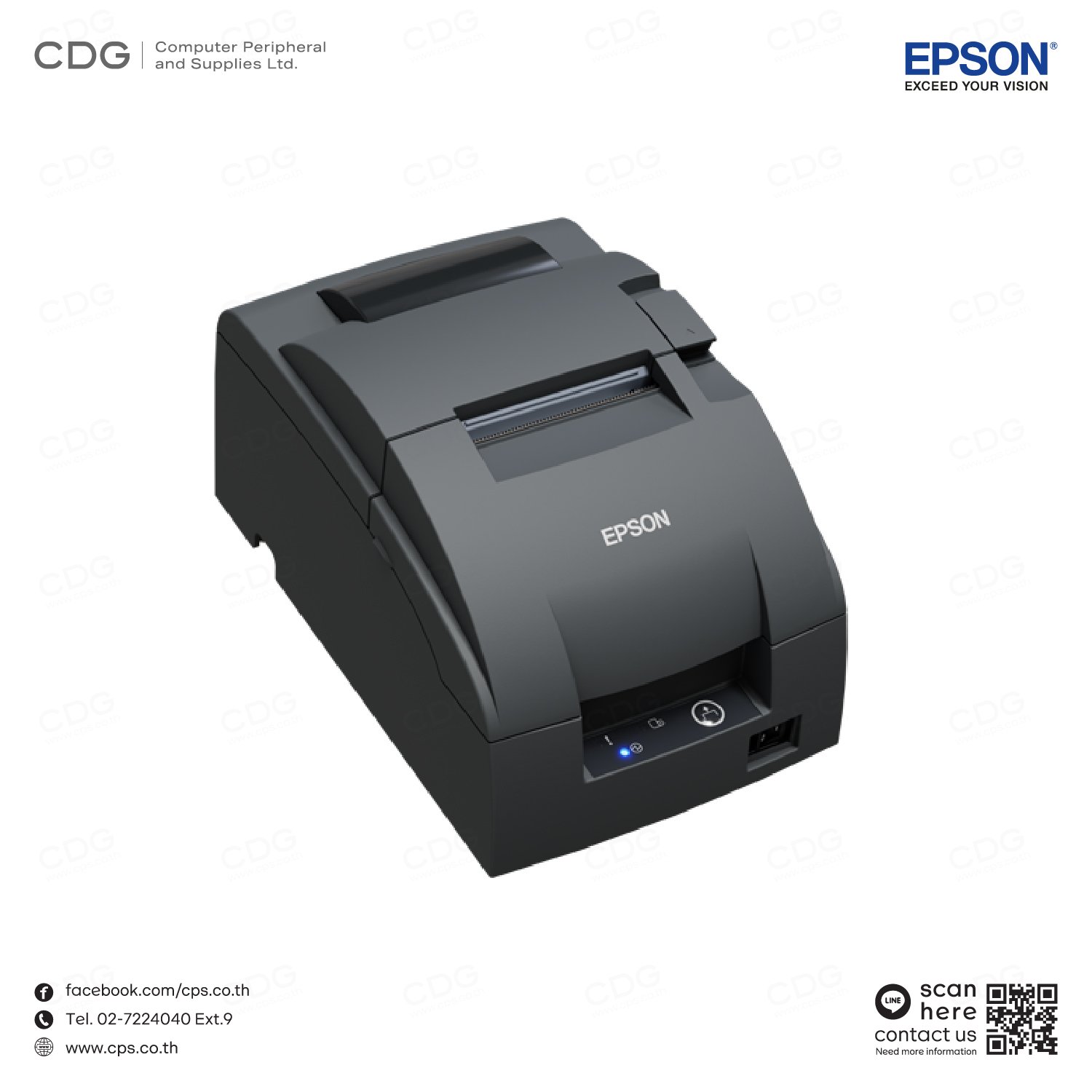 EPSON TM-U220IIA / TM-U220IIB / TM-U220IID Receipt Printer