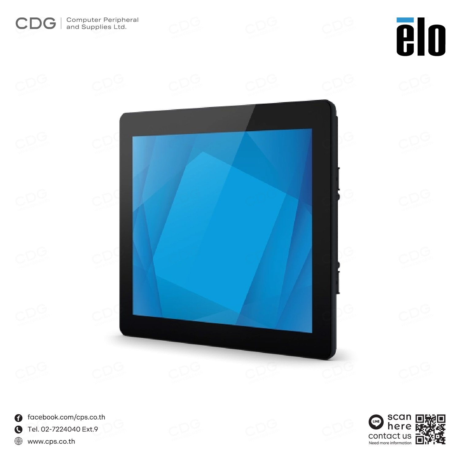 จอมอนิเตอร์ Elo 1590L 15-inch LCD Open Frame Touchscreen