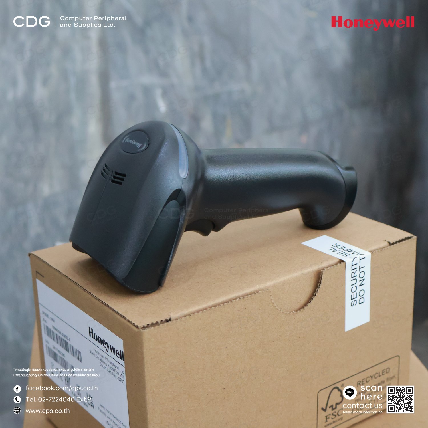 Honeywell Xenon 1950GSR Barcode Scanners USB 1D/2D