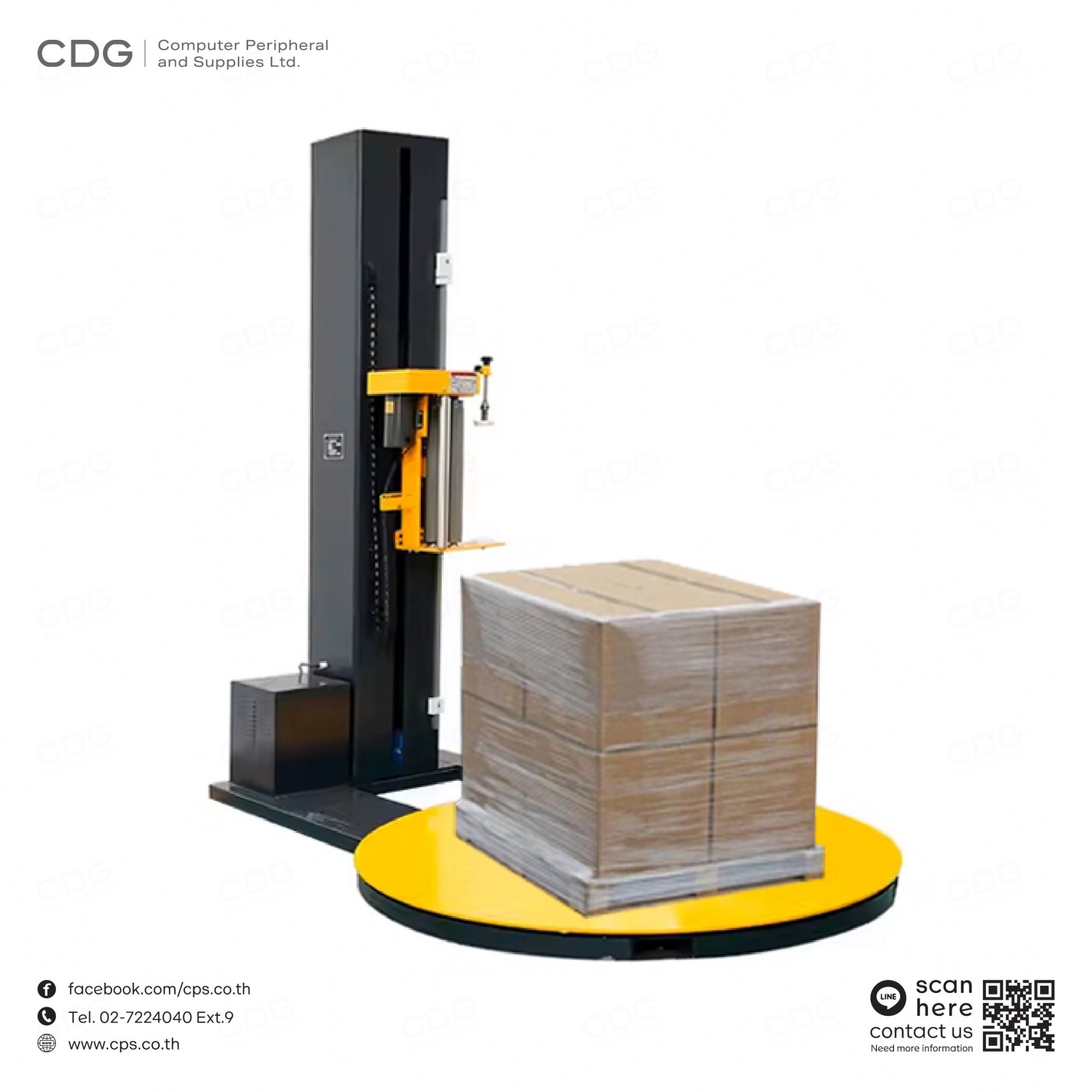Automatic Pallet Wrapping Machine - cps
