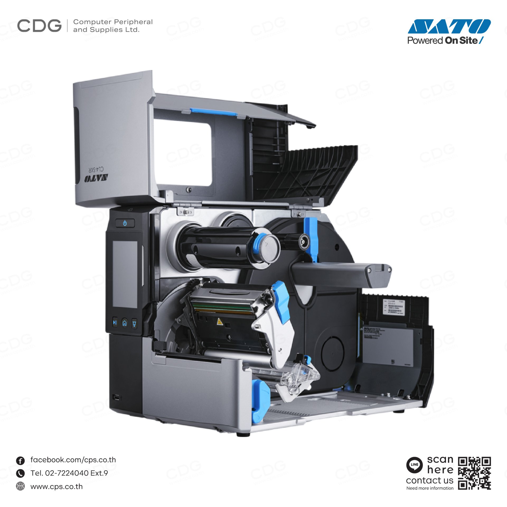 SATO CL4-SXR & CL6-SXR Flagship industrial label printer