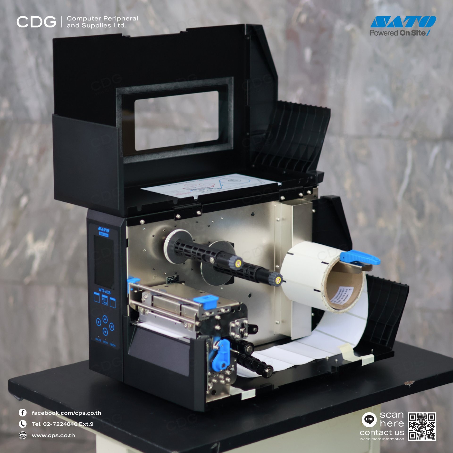 SATO WT4-AXB Industrial Label Printer (4-inch)