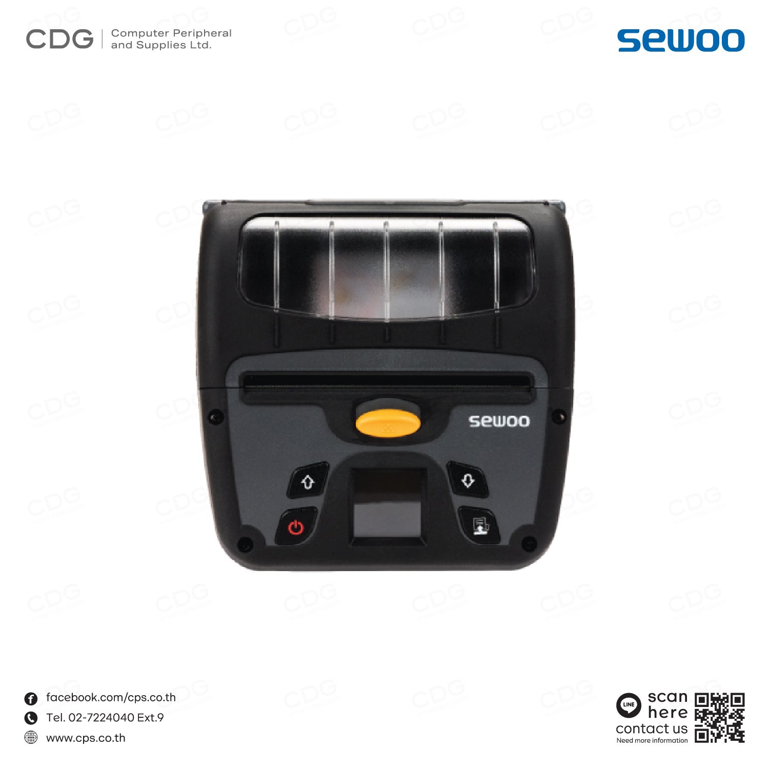 เครื่องพิมพ์ใบเสร็จ Sewoo LK-P400 Mobile Printer (4-inch)