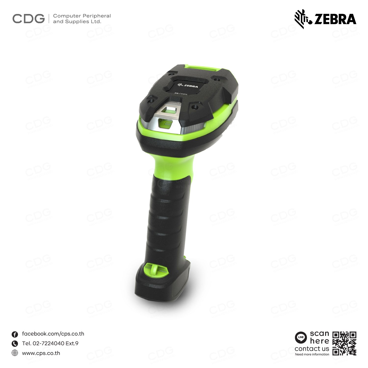 Zebra LI3608-SR Ultra-Rugged Scanner Vibration Motor USB