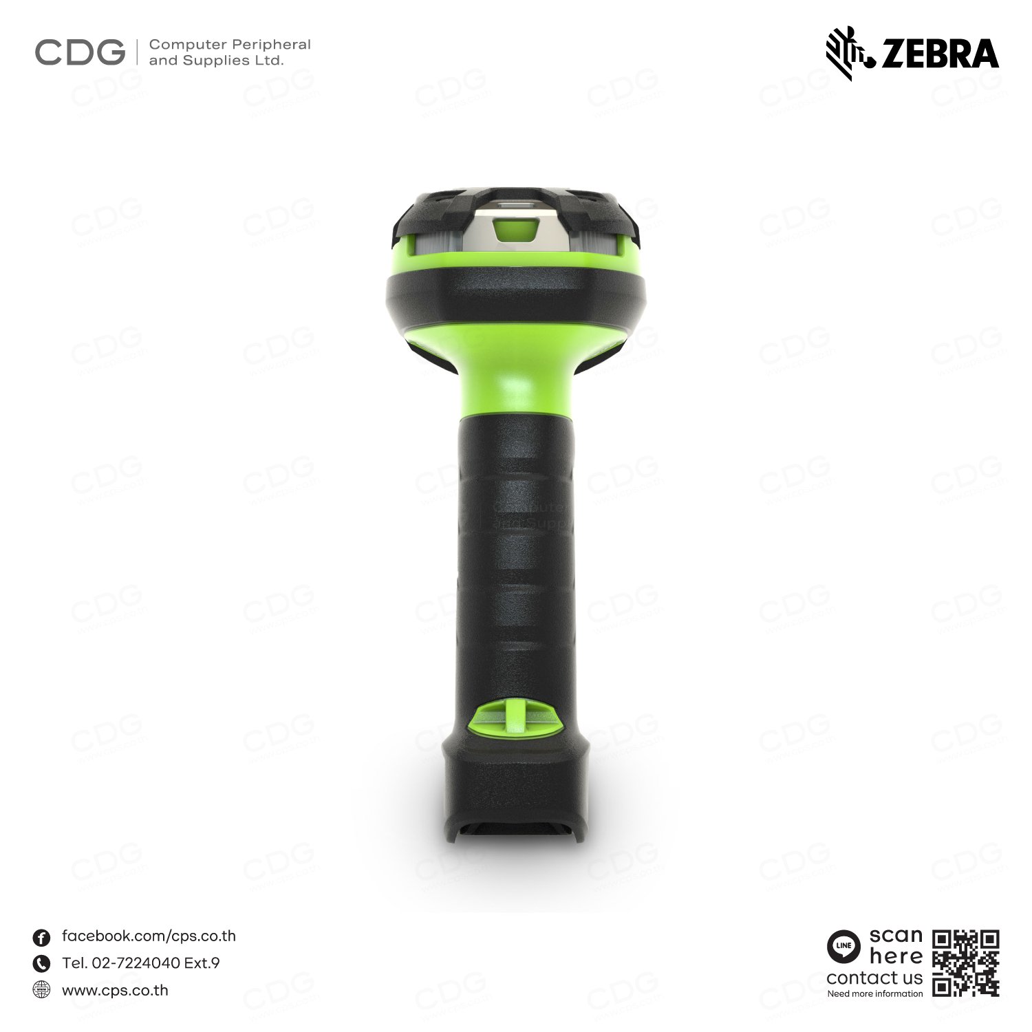 Zebra LI3608-SR Ultra-Rugged Scanner Vibration Motor USB