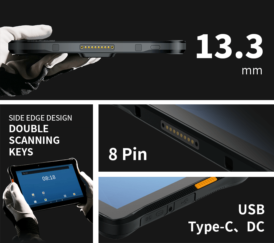 แท็บเล็ตอุตสาหกรรม iData P1 mini Android Industrial Tablet