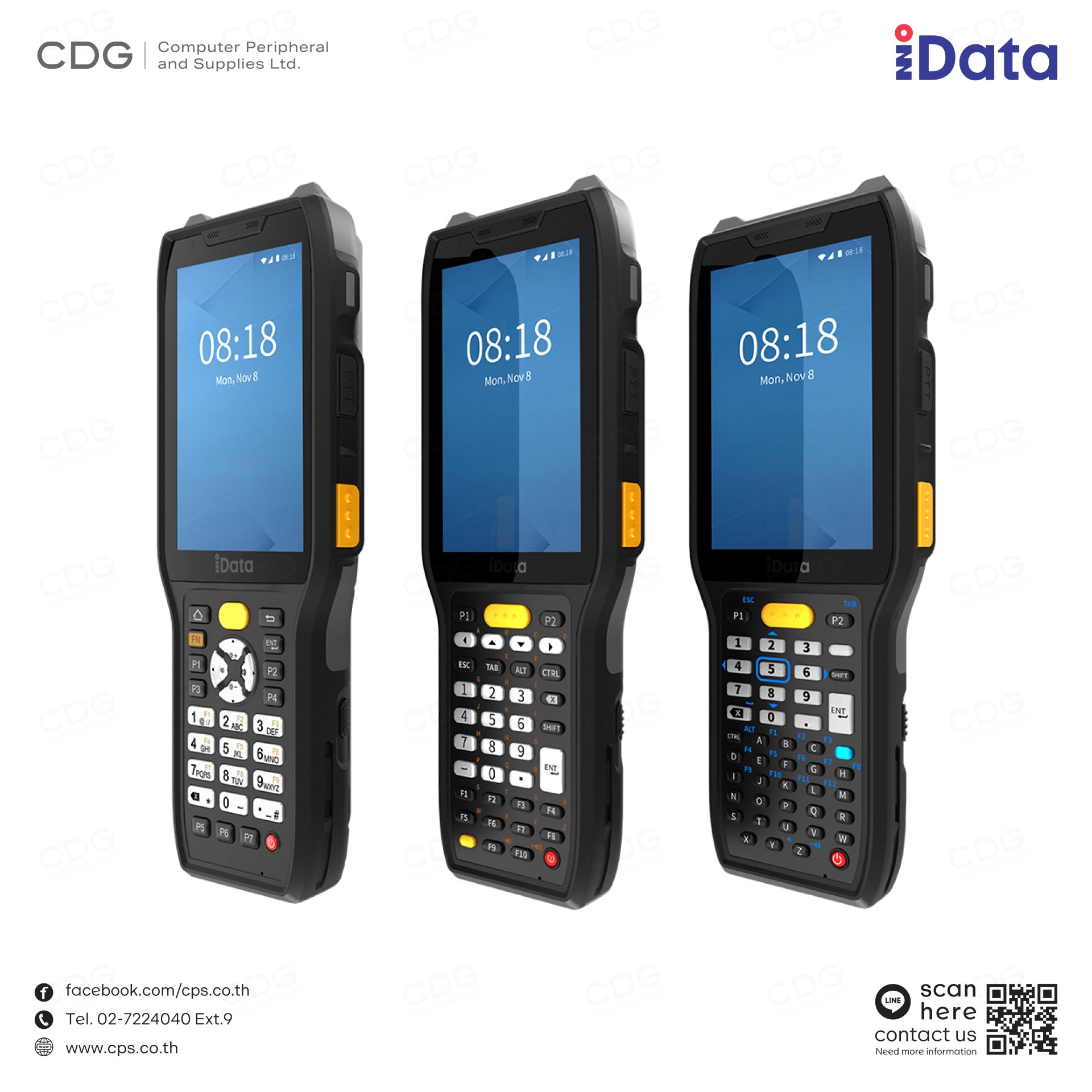 iData K8 Pro Ultra-Rugged Android Mobile Computer