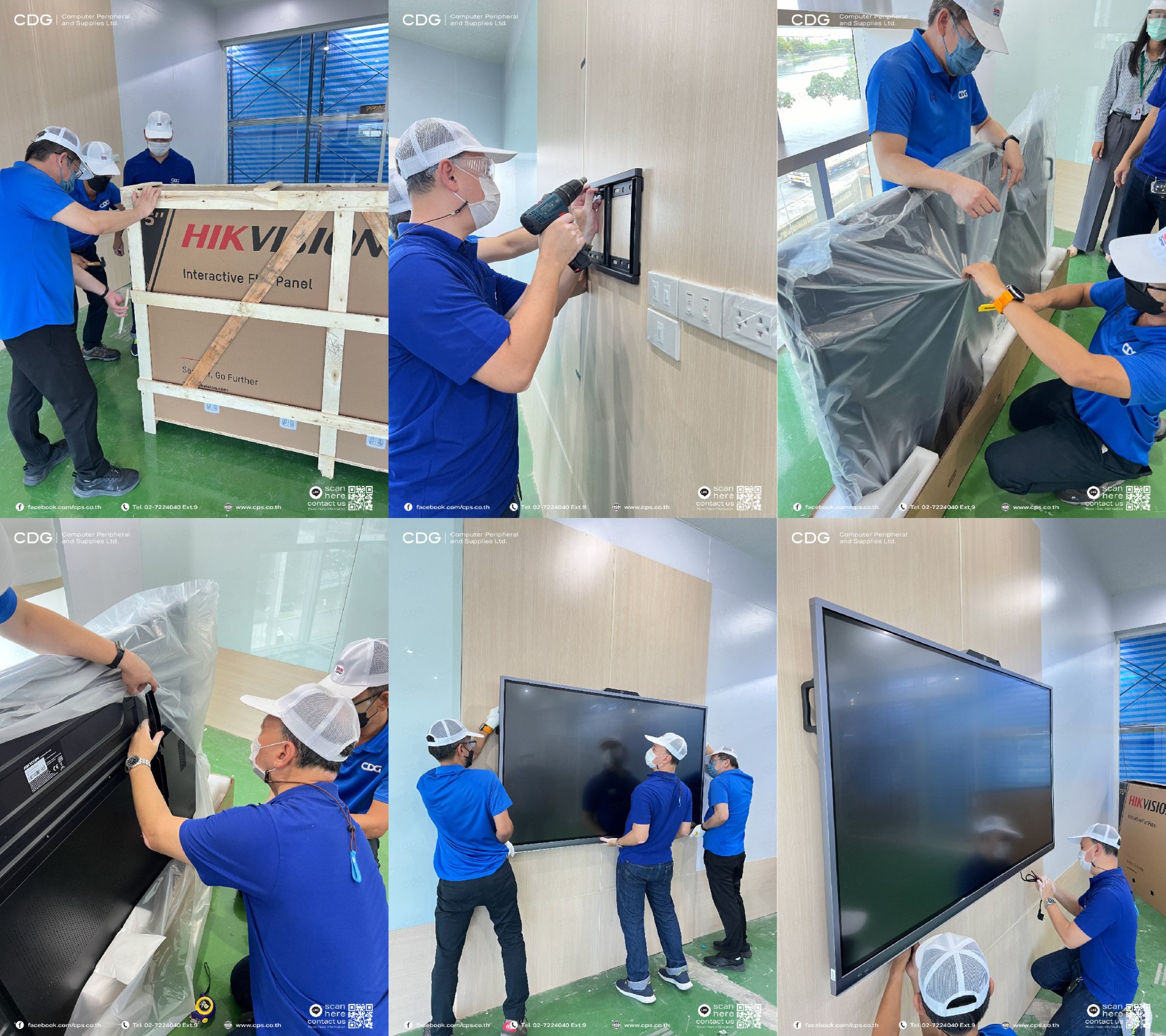 Hikvision 4K Interactive Flat Panels 65 / 75 / 86 inch Display