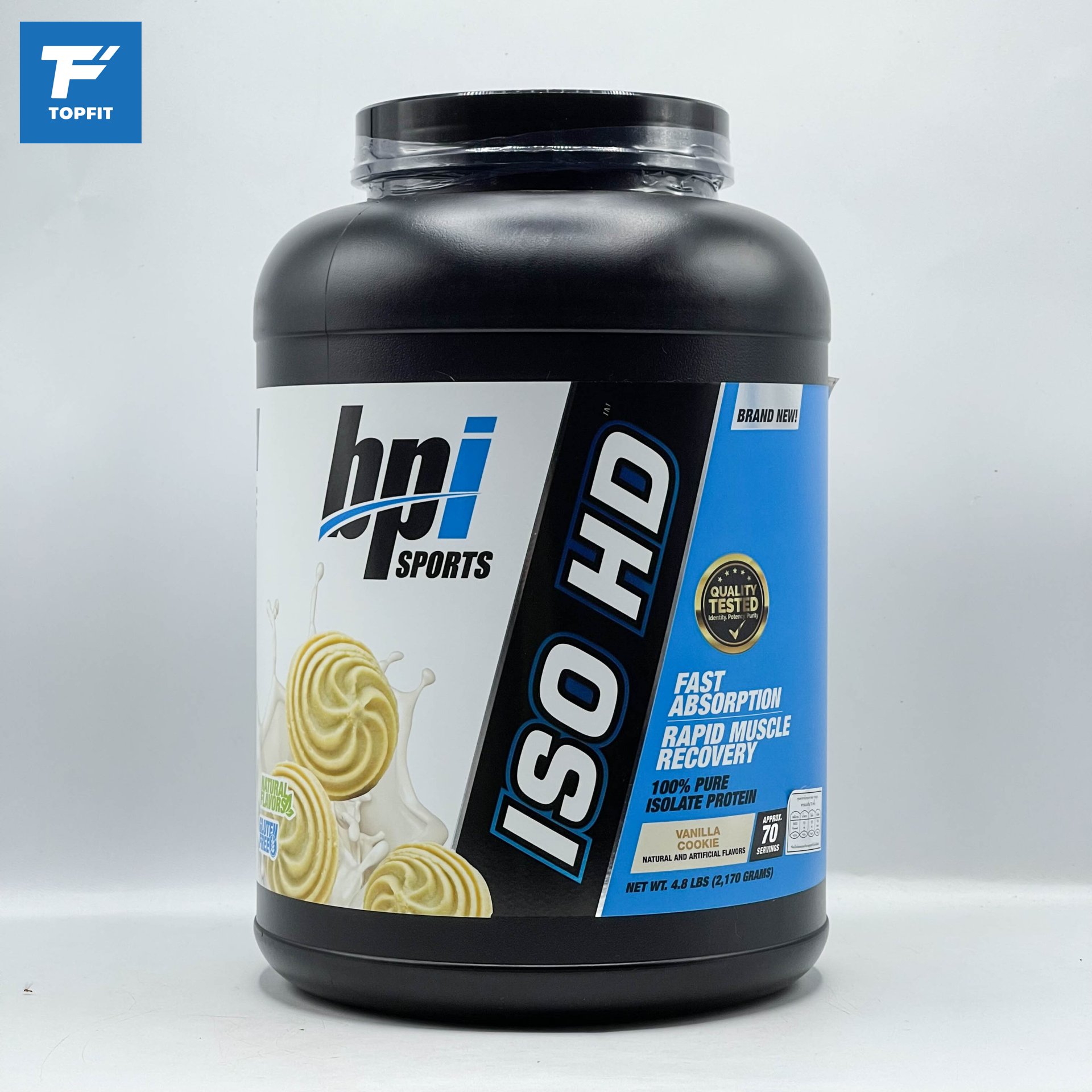 BPI SPORT ISO HD 100% Whey isolate - 5 Lbs - topfitprotein
