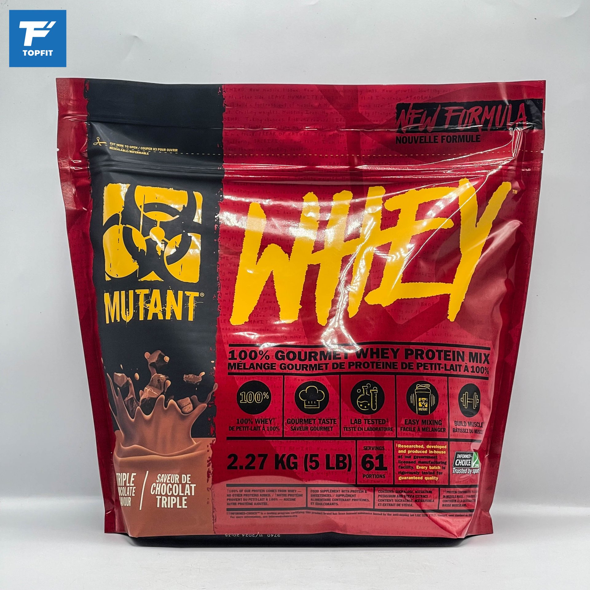 Mutant Whey 100% Whey Protein - 5 LB - topfitprotein