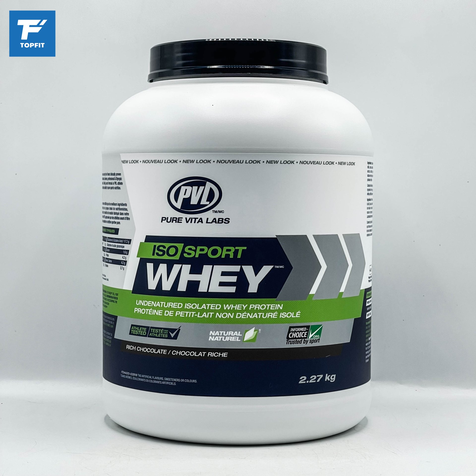 PVL Iso Sport Whey 100% Whey Protein Isolate - 5 LB