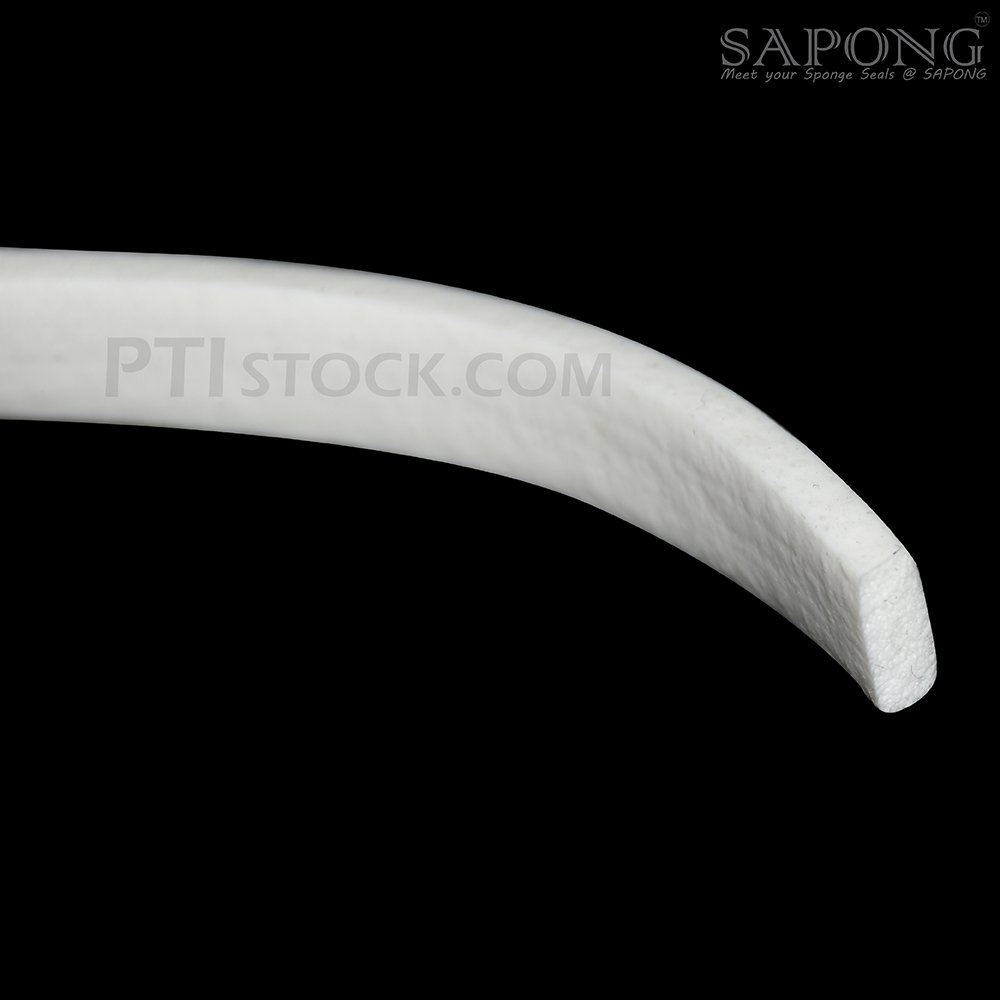 White Silicone Sponge Rubber 4x10 mm (FDA) Tel : 022577154 LINE@ @ptirubber