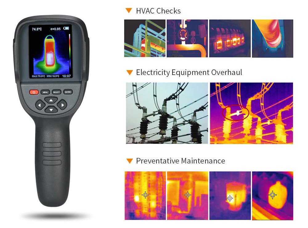 ให้เช่า กล้องถ่ายภาพความร้อน Thermoscan HTI Model HT-18 (เครื่องไม่มีใบ ...