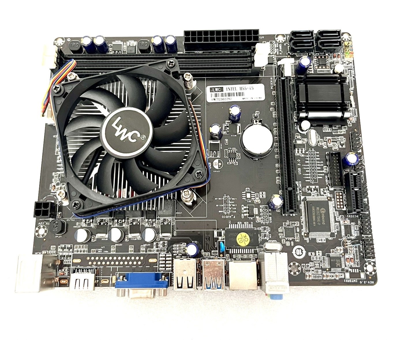 Mainboard (HM55+CPU i5+Fan) LWC (Longwell) มือ 2
