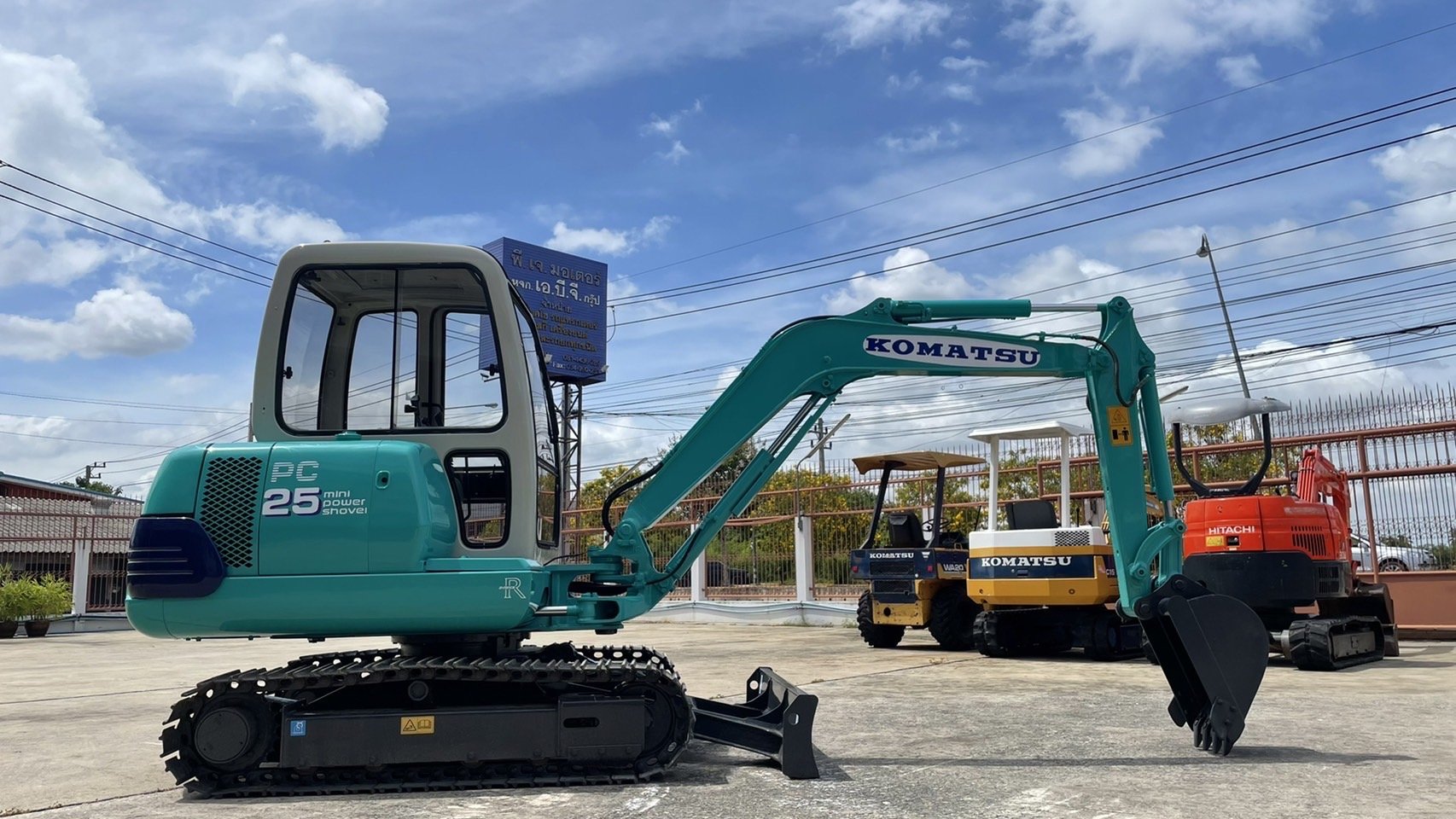 รถขุด KOMATSU PC25-1 มือสองนำเข้าจากญี่ปุ่น - jtkmotorbackhoe