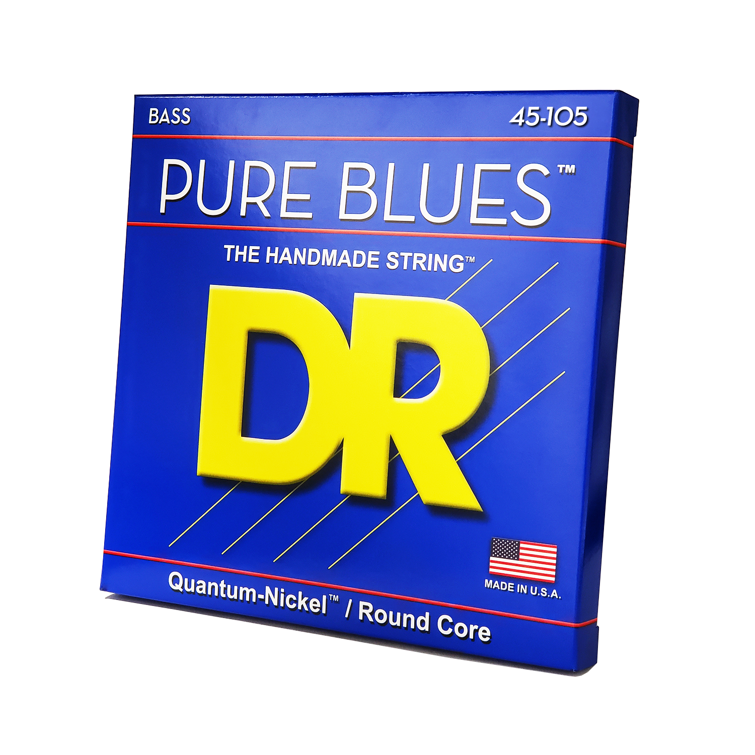 DR Strings Pure Blues Quantum-nickel/Round Core Bass Guitar Strings
