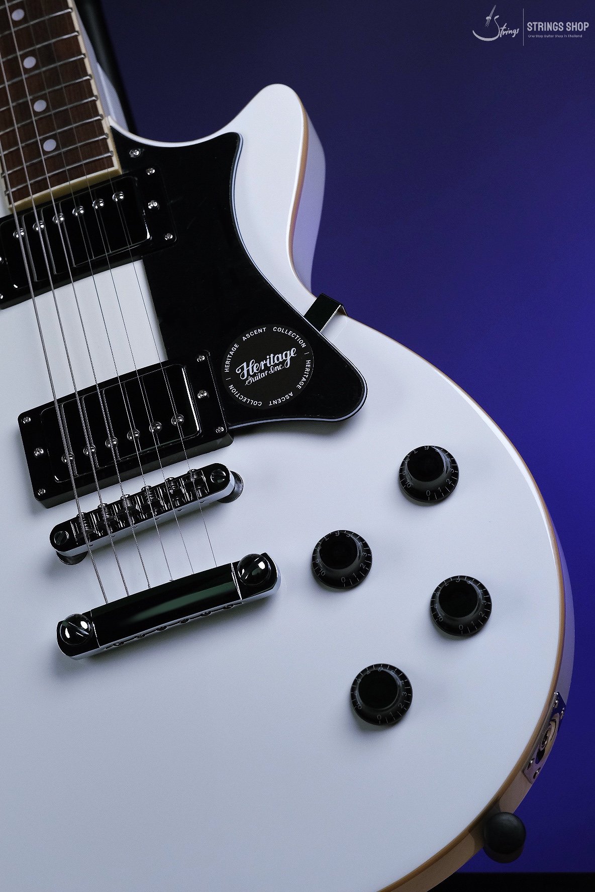 Heritage Ascent Collection H-150 Electric Guitar, White