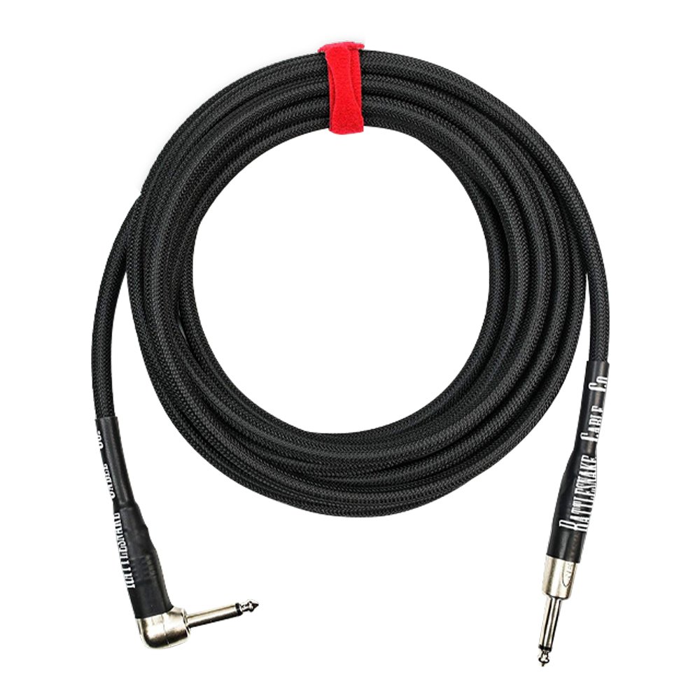 Rattlesnake Cable Standard 15' (R/S) Black - stringsshop
