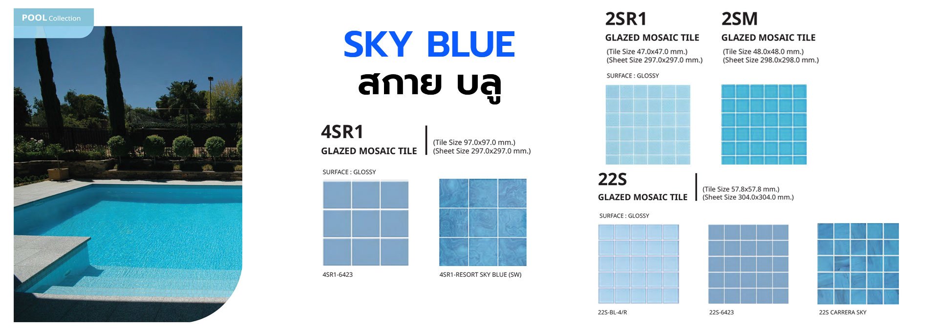 โมเสกปูสระว่ายน้ำ