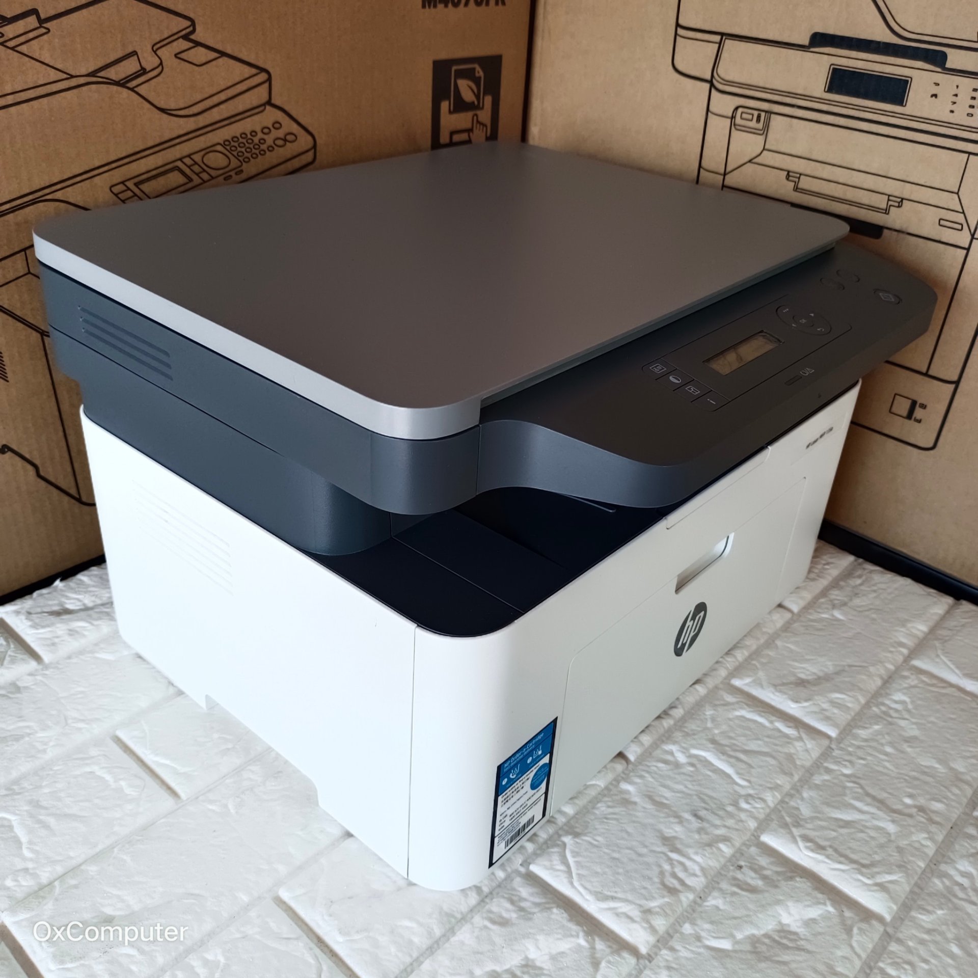 HP Laser MFP 135w ใช้หมึก 107 A มัลติฟังก์ชันเลเซอร์ ขาว ดำ