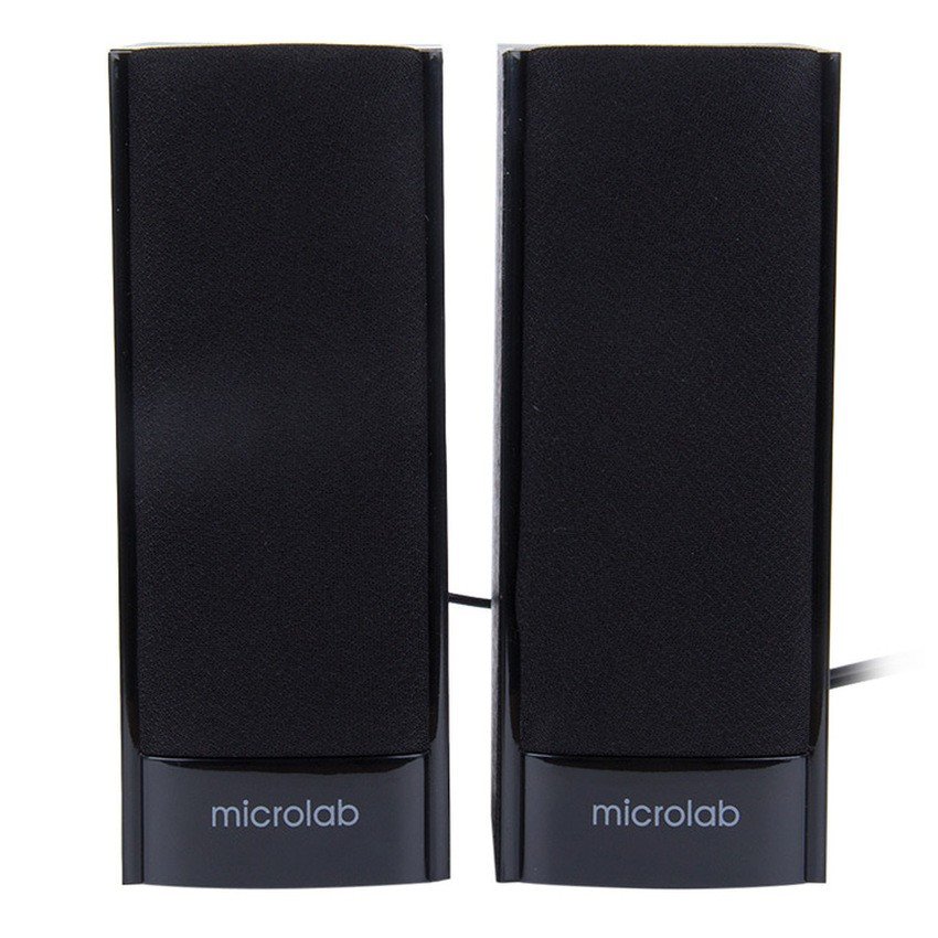 MICROLAB SPEAKER (ลำโพง) MICROLAB B56 2.0 USB Stereo speakers for USB port (BLACK) - ithutstore