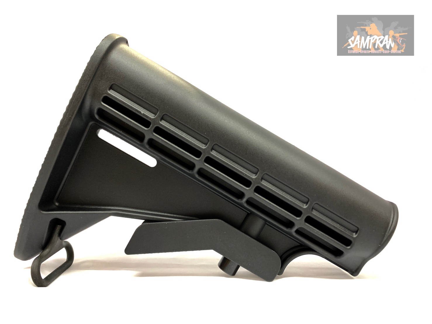 พานท้าย standard M4 สีดำ (Stock M4)